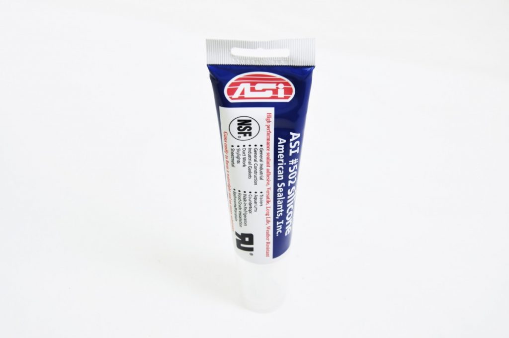 ASI 502 Clear 100% RTV Silicone Sealant 2.8 Oz Squeeze Tube – M.D.C ...